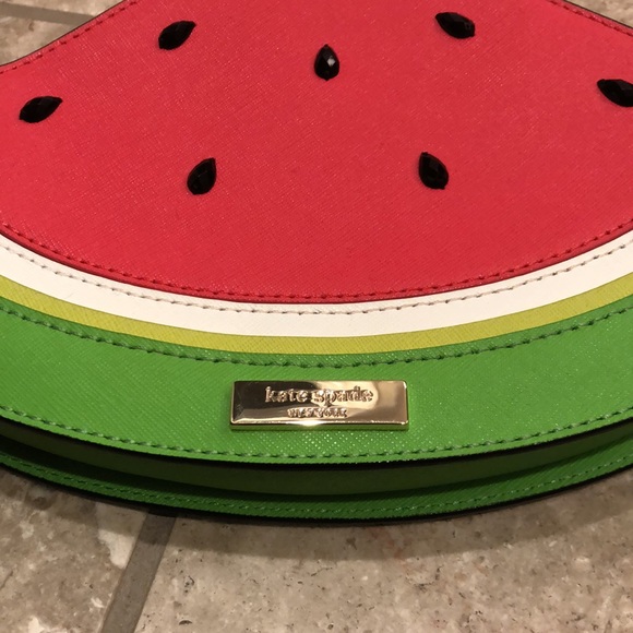 kate spade | Bags | New Kate Spade Make A Splash Watermelon Leather ...